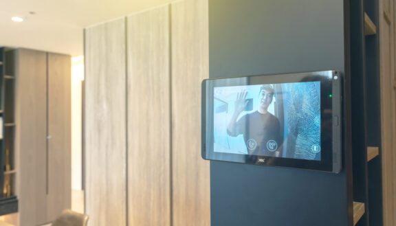 威盛彩色室內對講主機