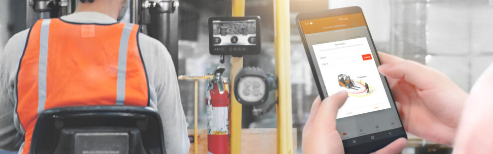 Mobile User Interfaces Simplify the Set-Up of AI Smarts for Forklifts