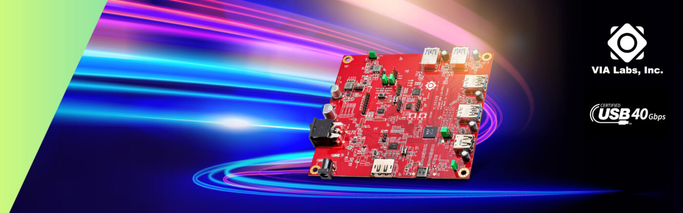 VIA Labs VL832 USB4® Device Achieves USB-IF Certification