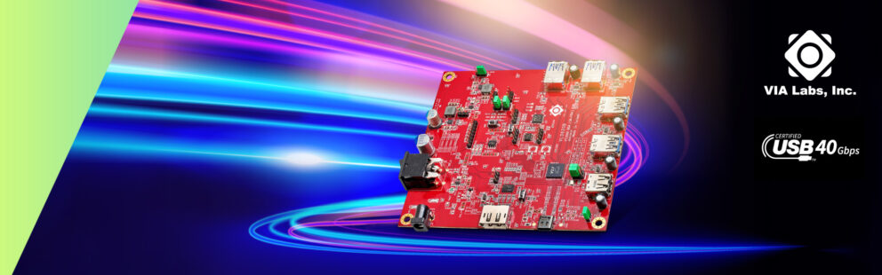 VIA Labs VL832 USB4® Device Achieves USB-IF Certification
