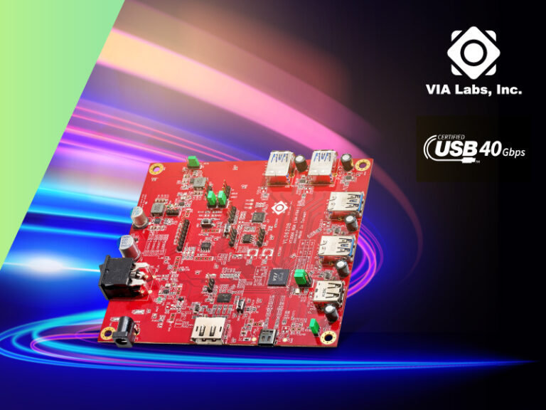 VIA Labs VL832 USB4® Device Achieves USB-IF Certification