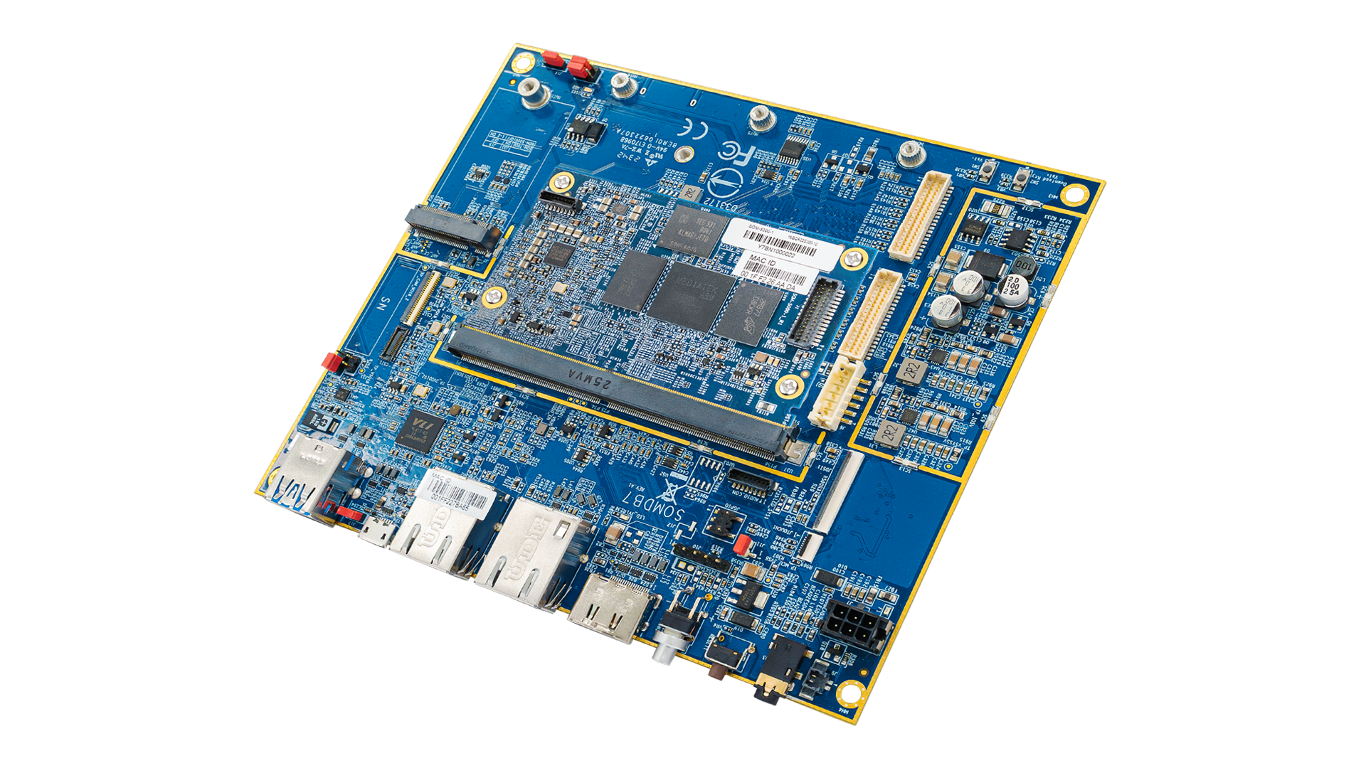 威盛智能邊緣模組與主機板