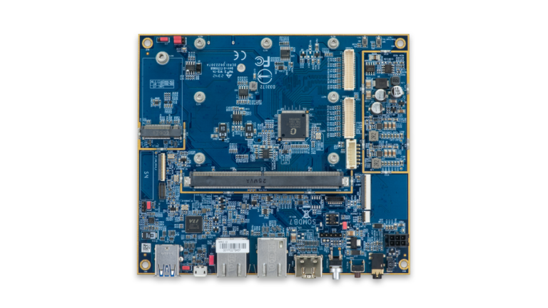 VIA SOM-7000 Module featuring MediaTek Genio 1200 SOC