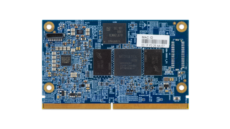 VIA SOM-5000 Module featuring MediaTek Genio 700 SOC
